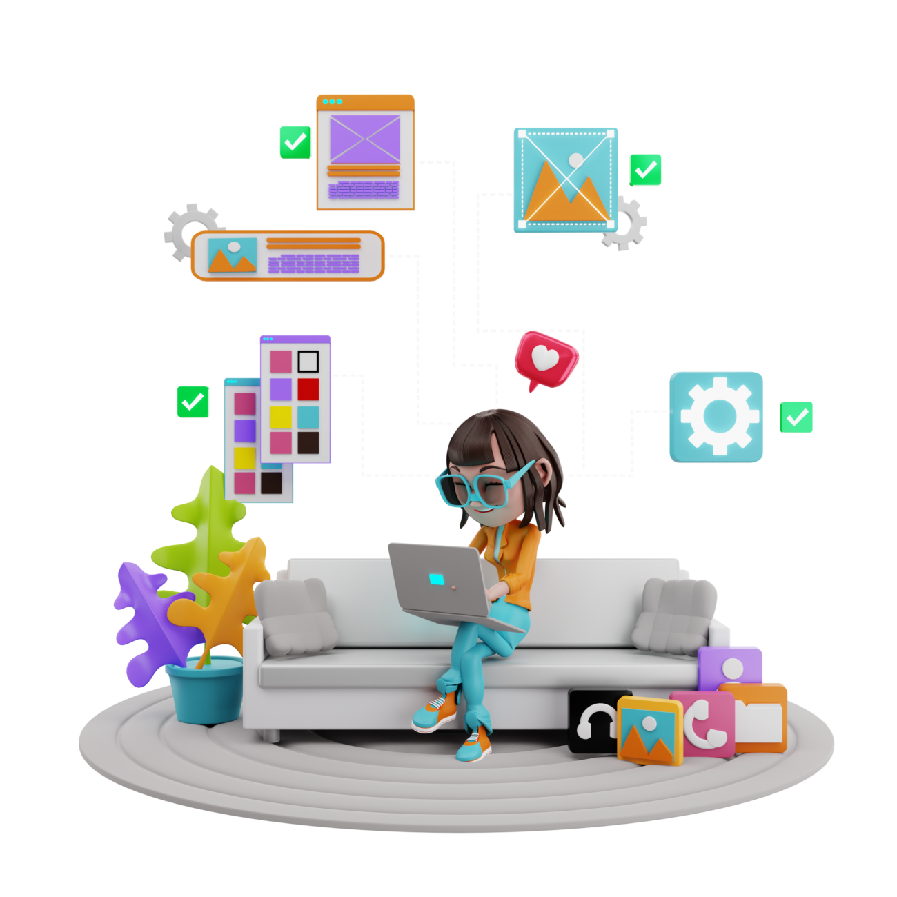 Social Media Management - Lead Engine Labs